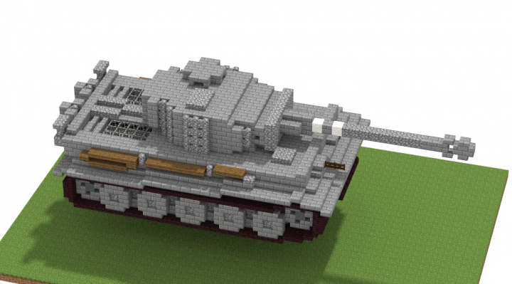 Tiger I Remake (4:1) Minecraft Map