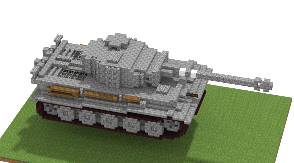 Tiger I Remake (4:1) Minecraft Map