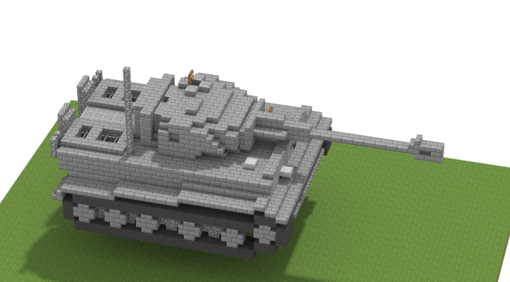 Tiger I Remake (4:1) Minecraft Map