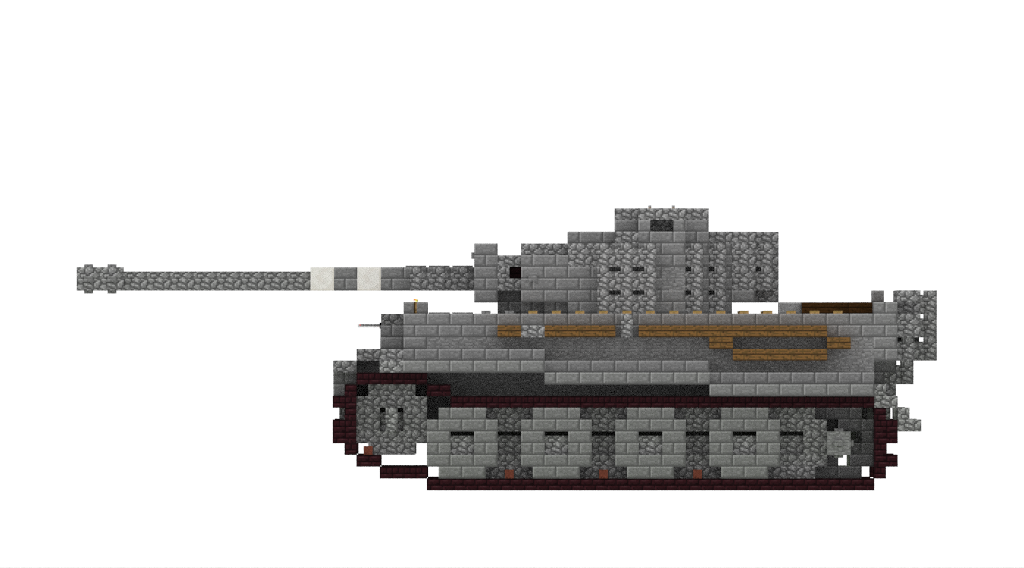 Tiger I Remake (4:1) Minecraft Map