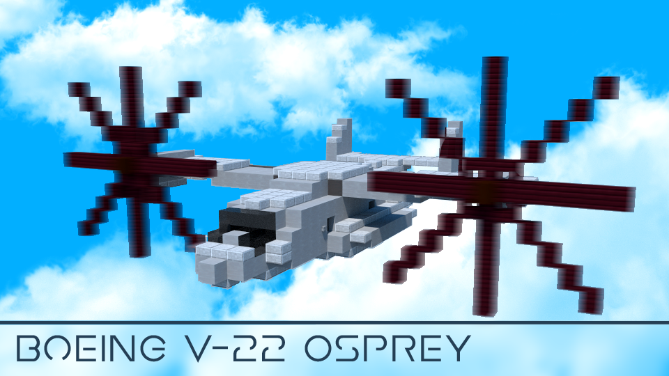 Boeing V-22 Osprey Minecraft Map
