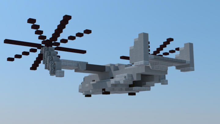 Boeing V-22 Osprey Minecraft Map