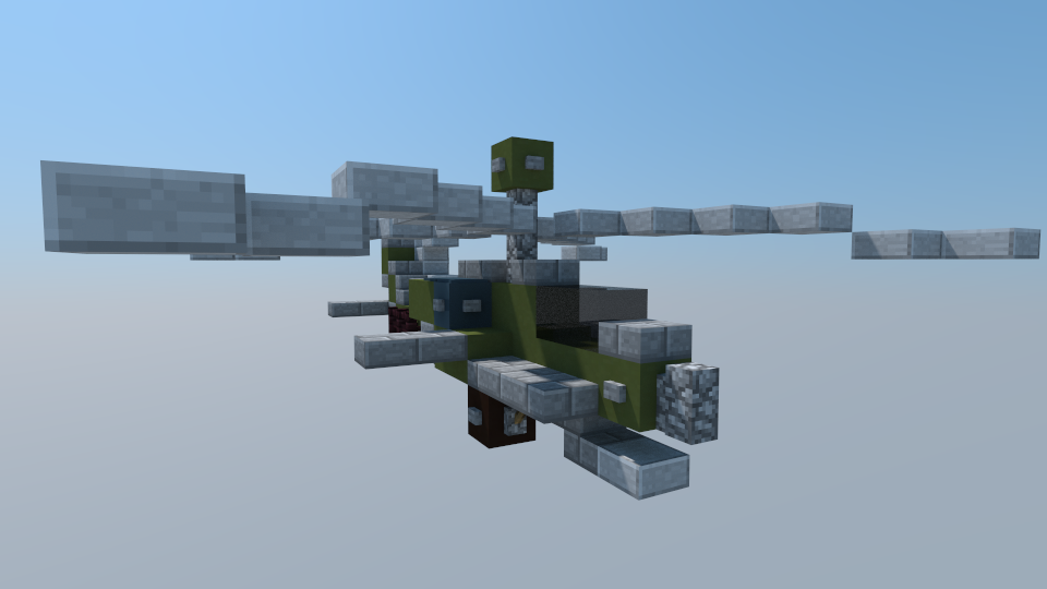 Boeing AH-64 Apache Minecraft Map
