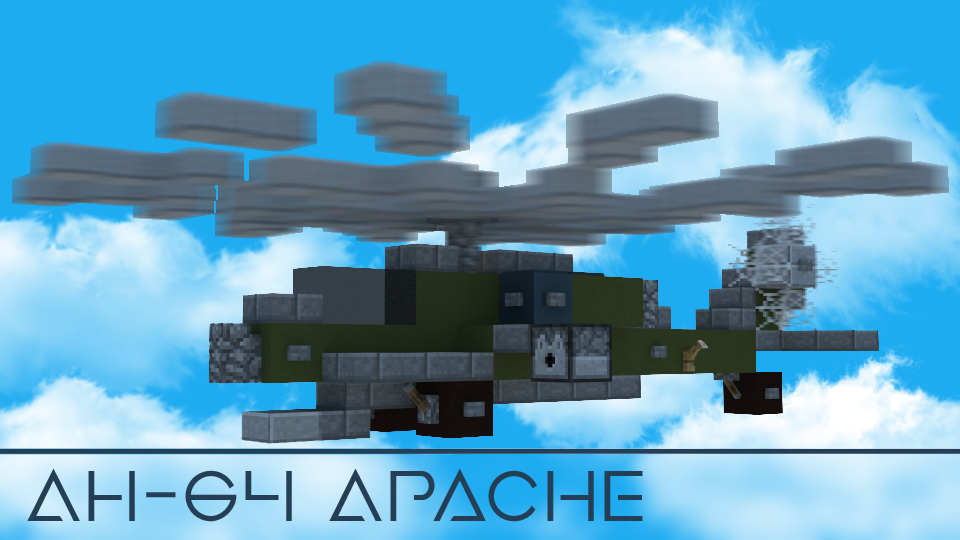 Boeing AH-64 Apache Minecraft Map