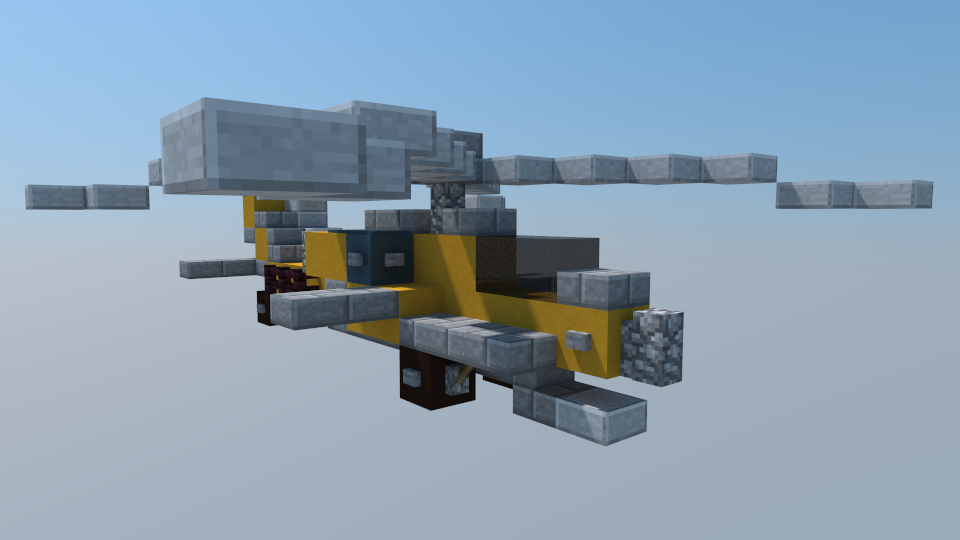Boeing AH-64 Apache Minecraft Map