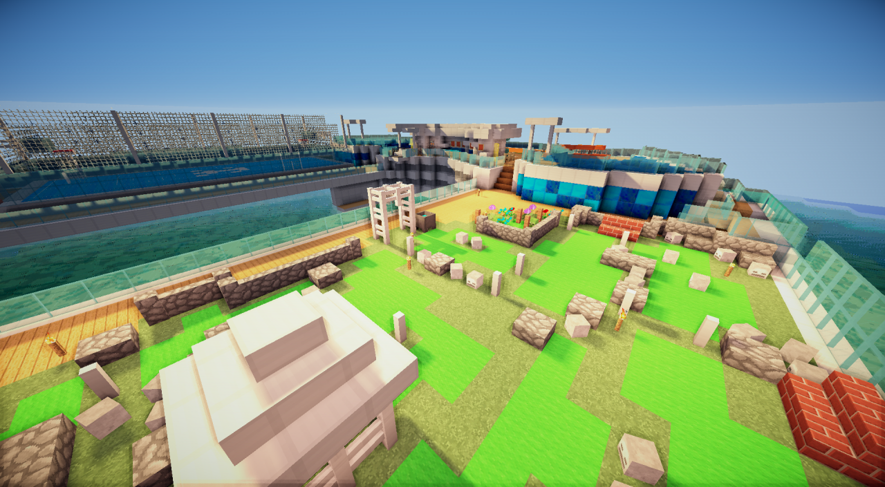 Oasis of the Seas (Real size) Minecraft Map