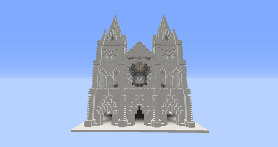 The White Cathedral Minecraft Map