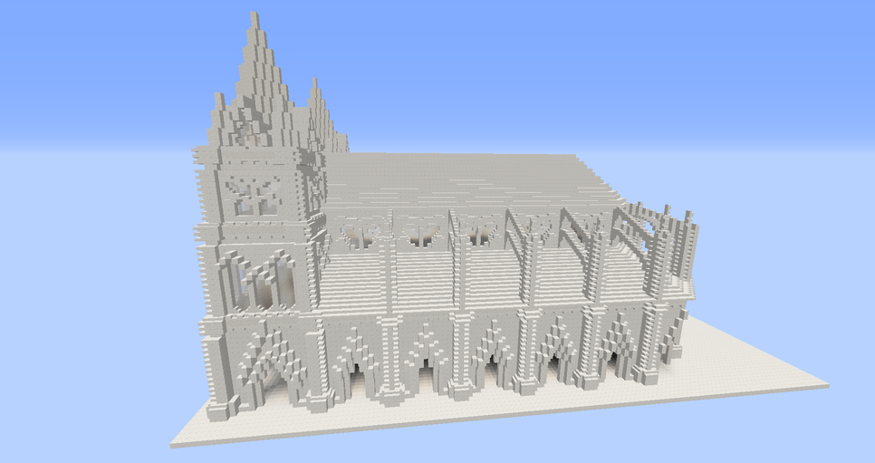 The White Cathedral Minecraft Map