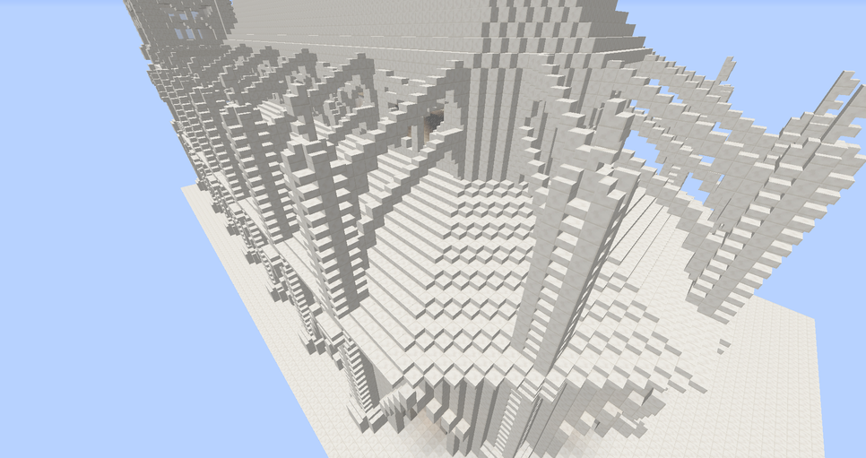 The White Cathedral Minecraft Map