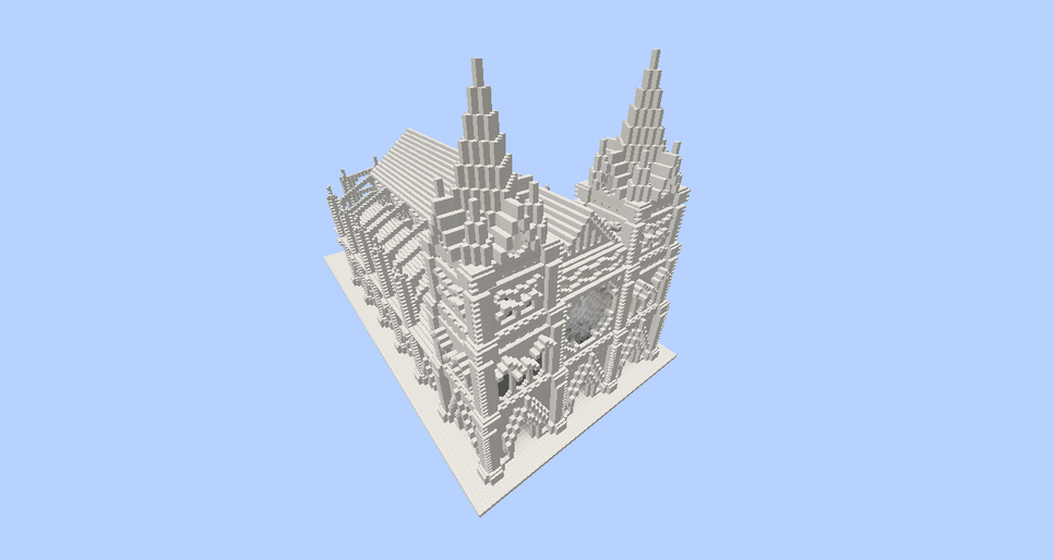 The White Cathedral Minecraft Map