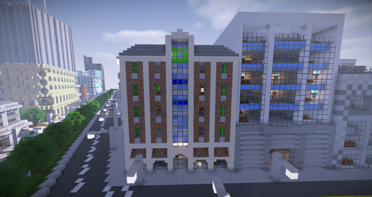 Platinum Sign Building Minecraft Map