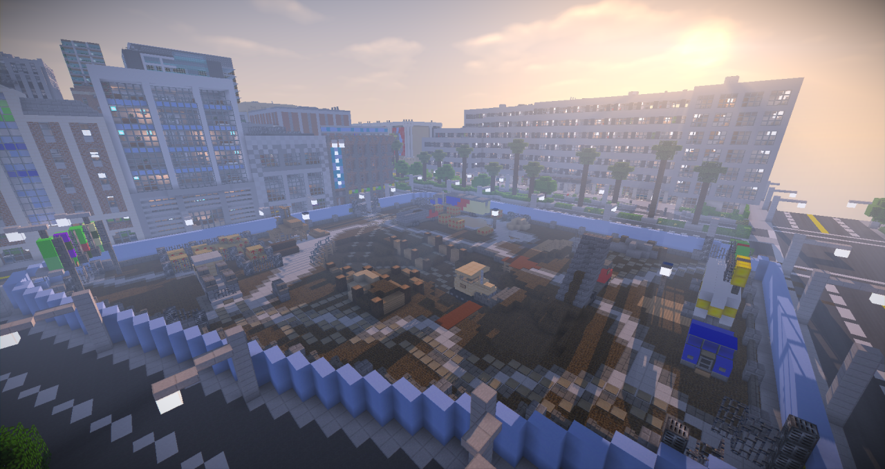 Park under Construction Minecraft Map