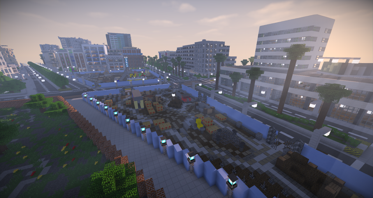 Park under Construction Minecraft Map