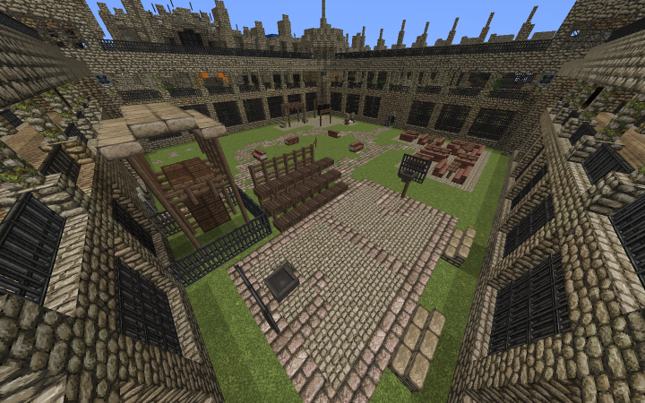 Big prison Minecraft Map