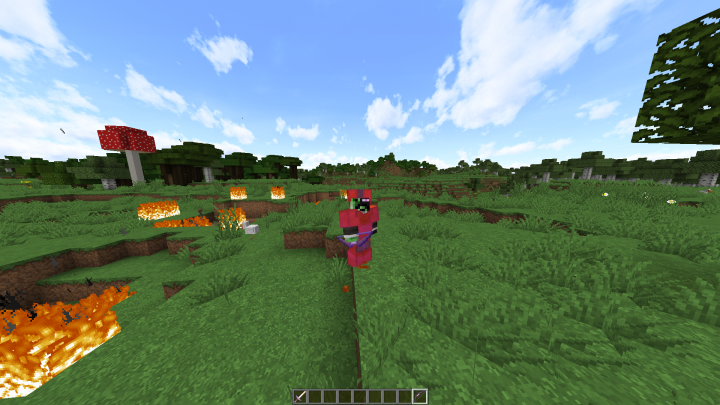 Commands: Fire stuff Minecraft Map