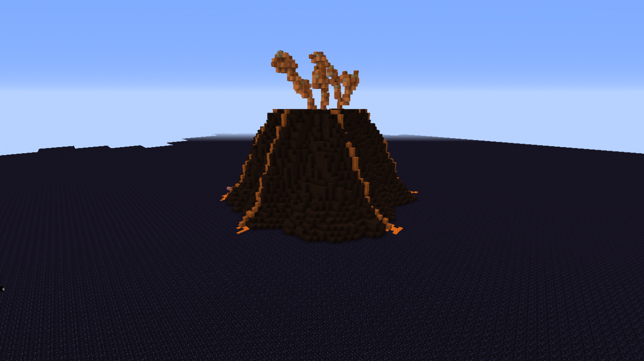 Volcano Minecraft Map