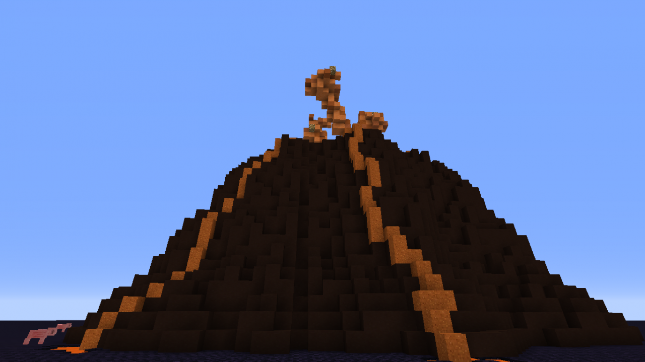 Volcano Minecraft Map