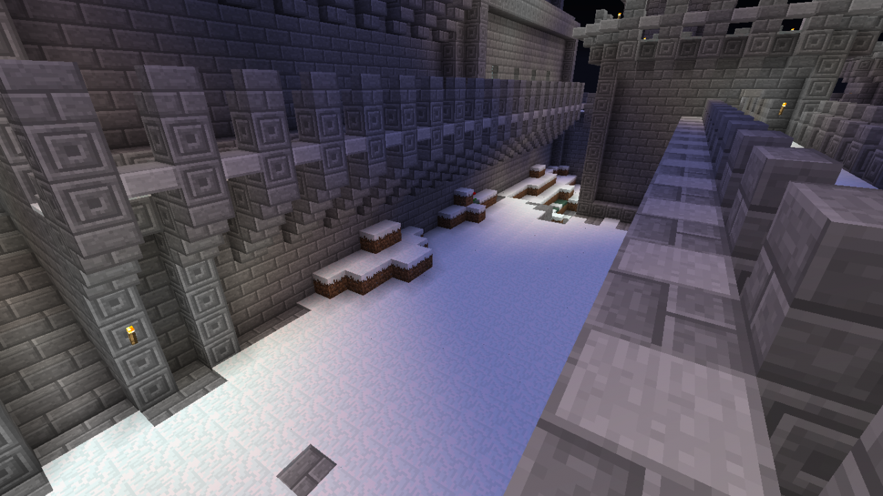 The gray fortress Minecraft Map