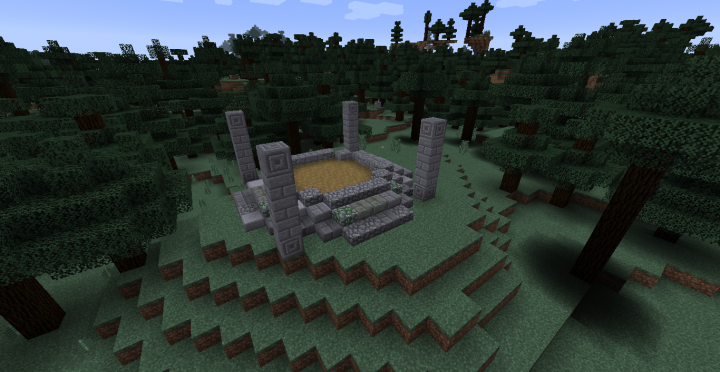 Skyrim Inspired Dragon Burial Mound Minecraft Map