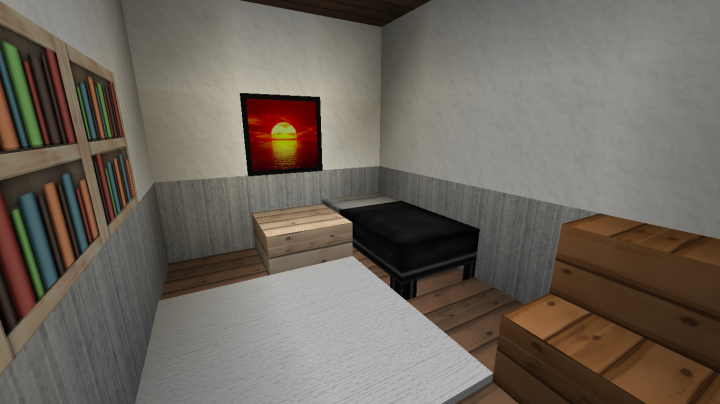 Modern Apartment Building 4 (full interior) Minecraft Map