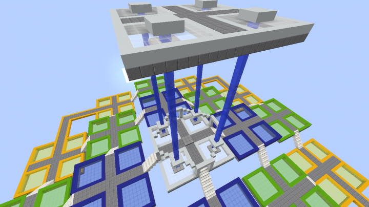 Platform Spawnpoint Minecraft Map