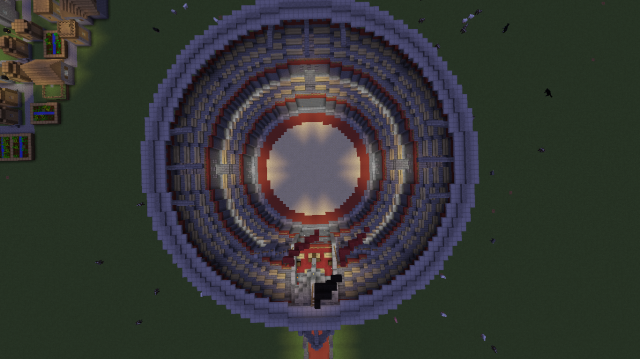 The red arena Minecraft Map