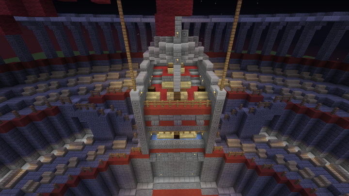 The red arena Minecraft Map
