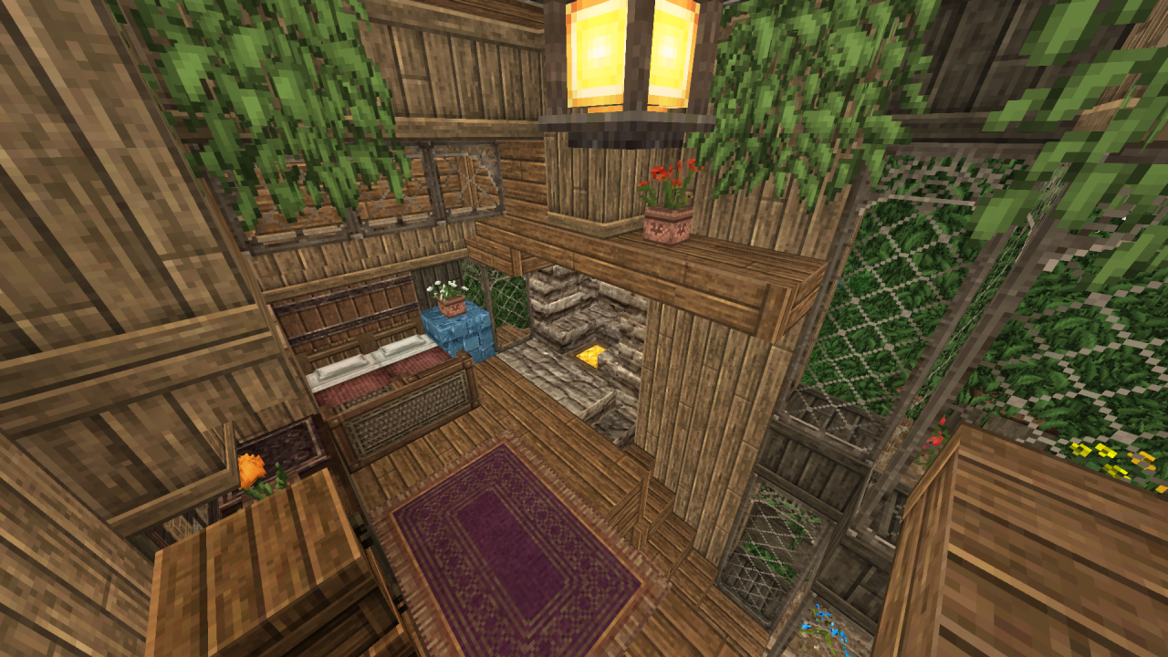 Hearthgrove Treehouse Minecraft Map