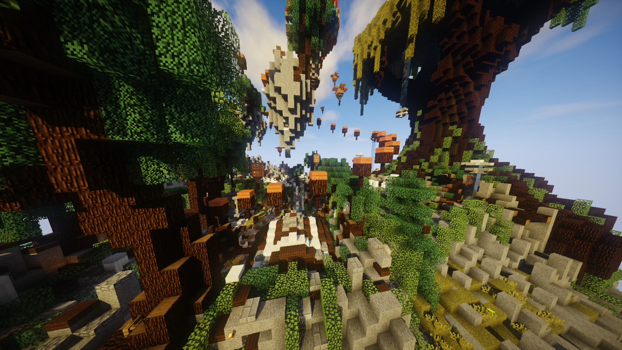 Spawn PvP Faction Minecraft Map