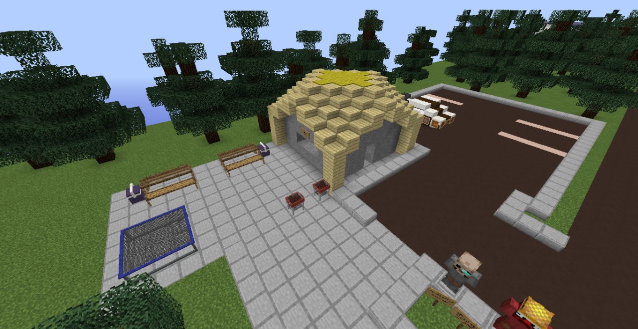 Cheese and Crackers Skatin' & Racin' Minecraft Map