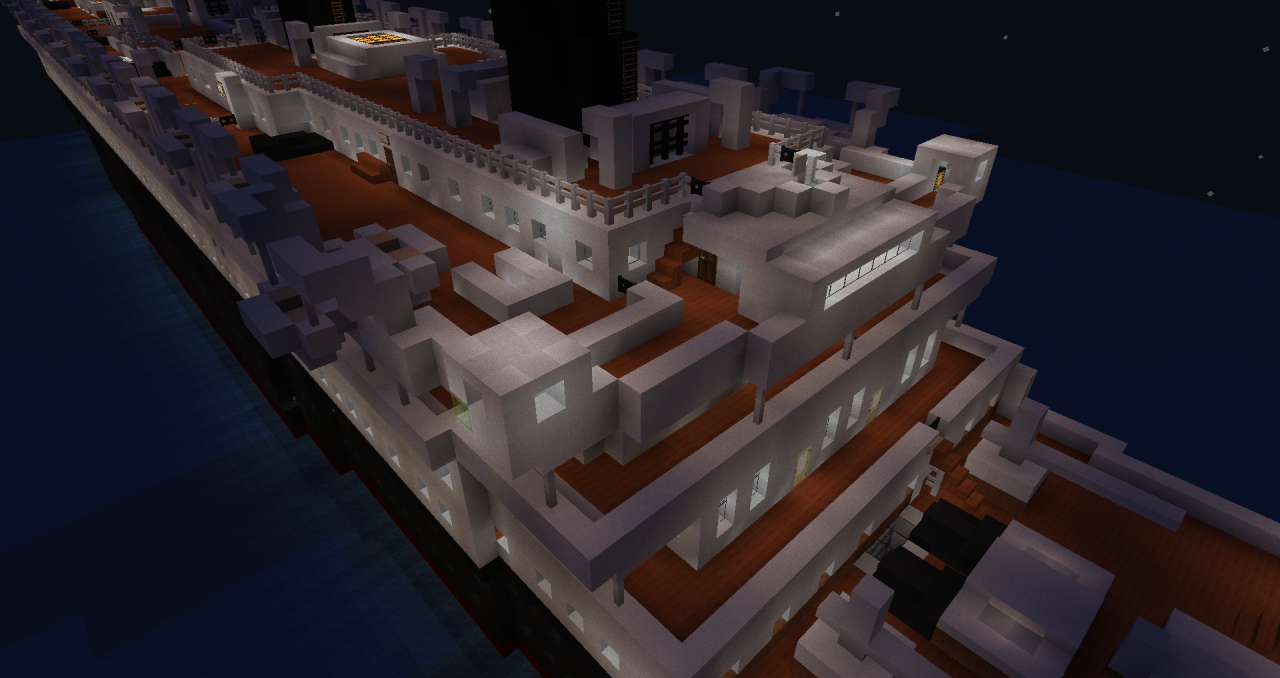 RMS Olympic 1914 Minecraft Map
