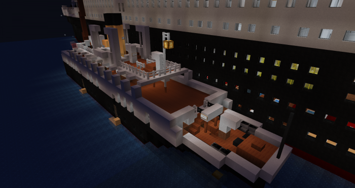 RMS Olympic 1914 Minecraft Map