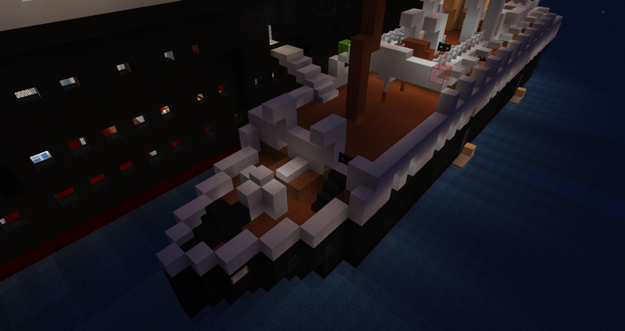 RMS Olympic 1914 Minecraft Map