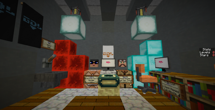 YouTuber Custom Map Craziness - Part 1 Minecraft Map