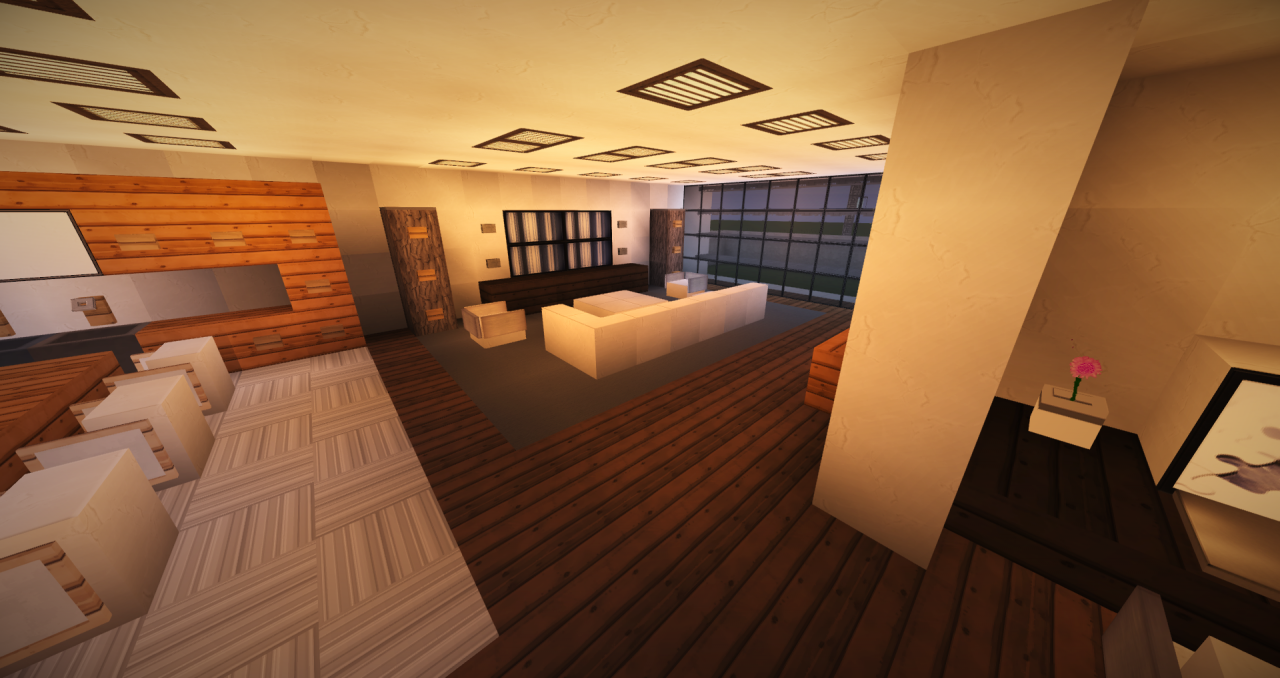Modern House Minecraft Map