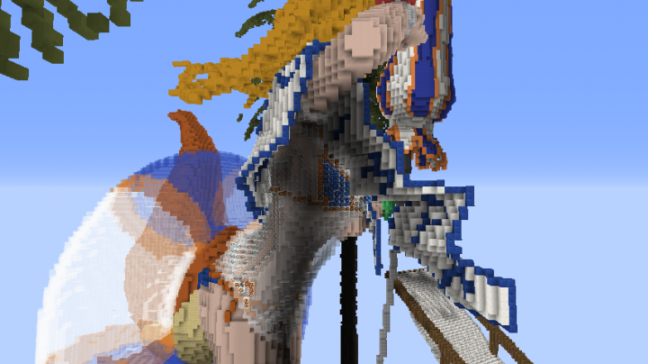 Summer Tamamo-chan Minecraft Map