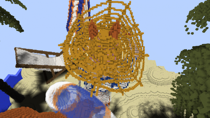 Summer Tamamo-chan Minecraft Map