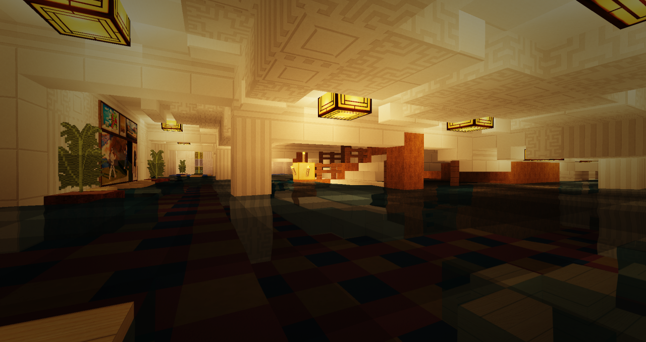 RMS Titanic sinking at 1.45 AM Minecraft Map