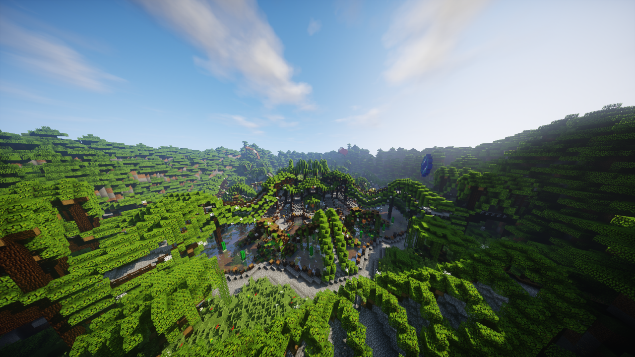 Spawn jungle Minecraft Map