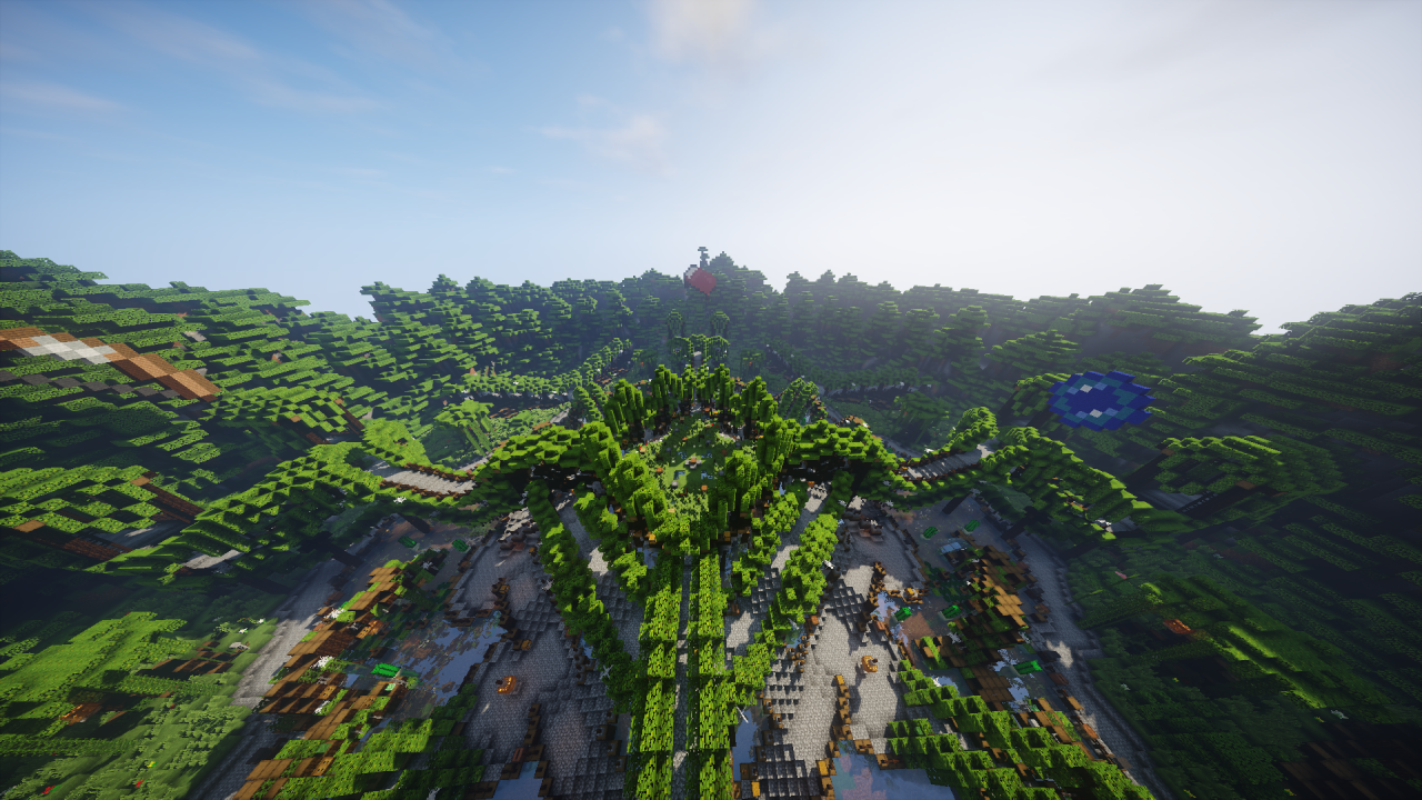 Spawn jungle Minecraft Map