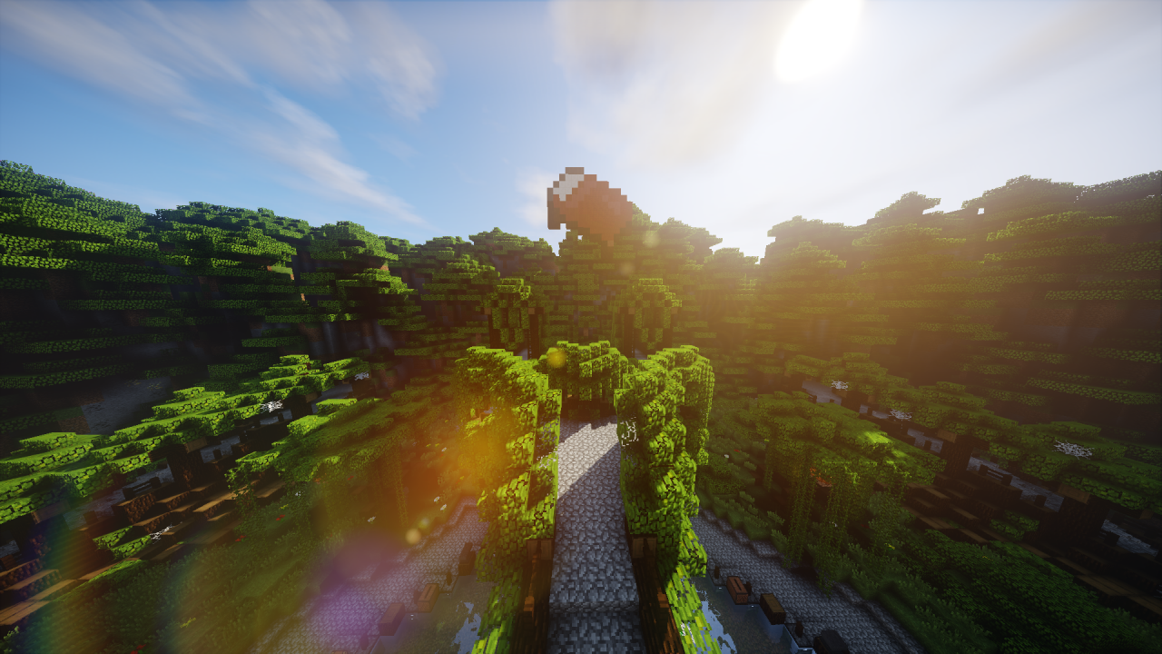 Spawn jungle Minecraft Map