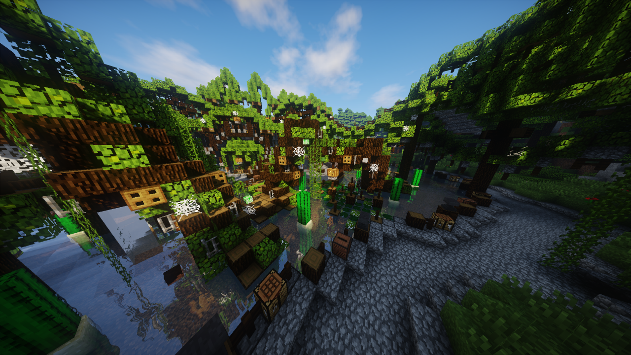 Spawn jungle Minecraft Map