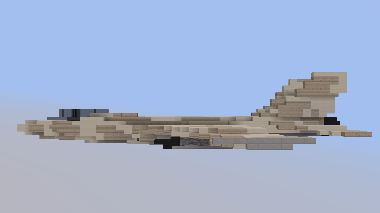 DFC-51A Jet Fighter Minecraft Map