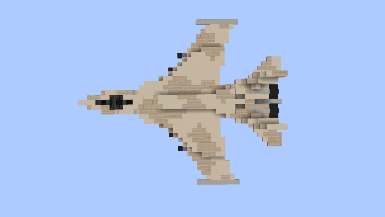 DFC-51A Jet Fighter Minecraft Map