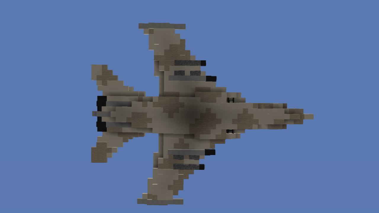 DFC-51A Jet Fighter Minecraft Map