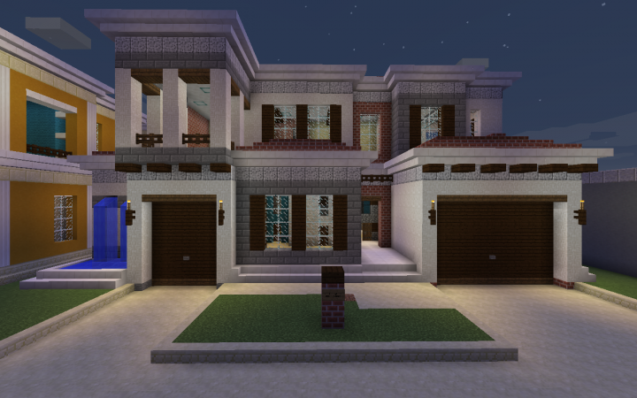 Modern Intricate Homes - Basset Creek Minecraft Map