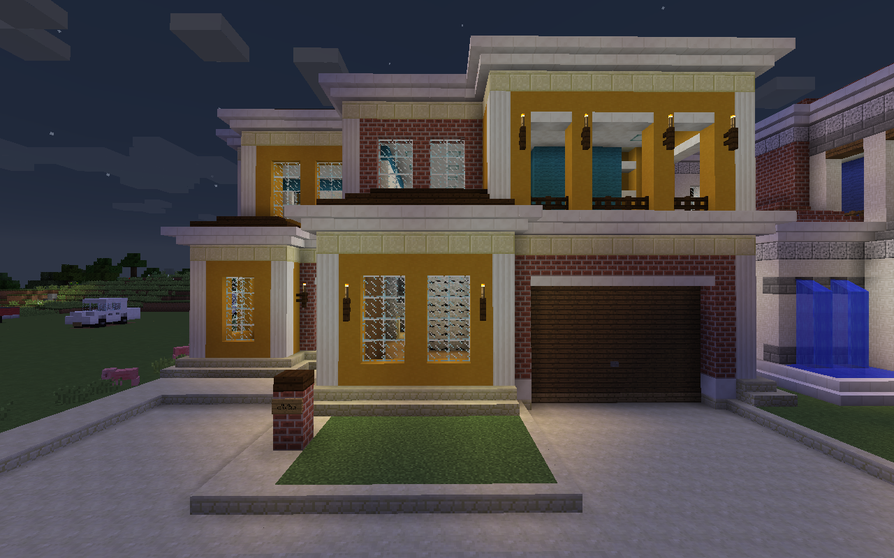 Modern Intricate Homes - Basset Creek Minecraft Map