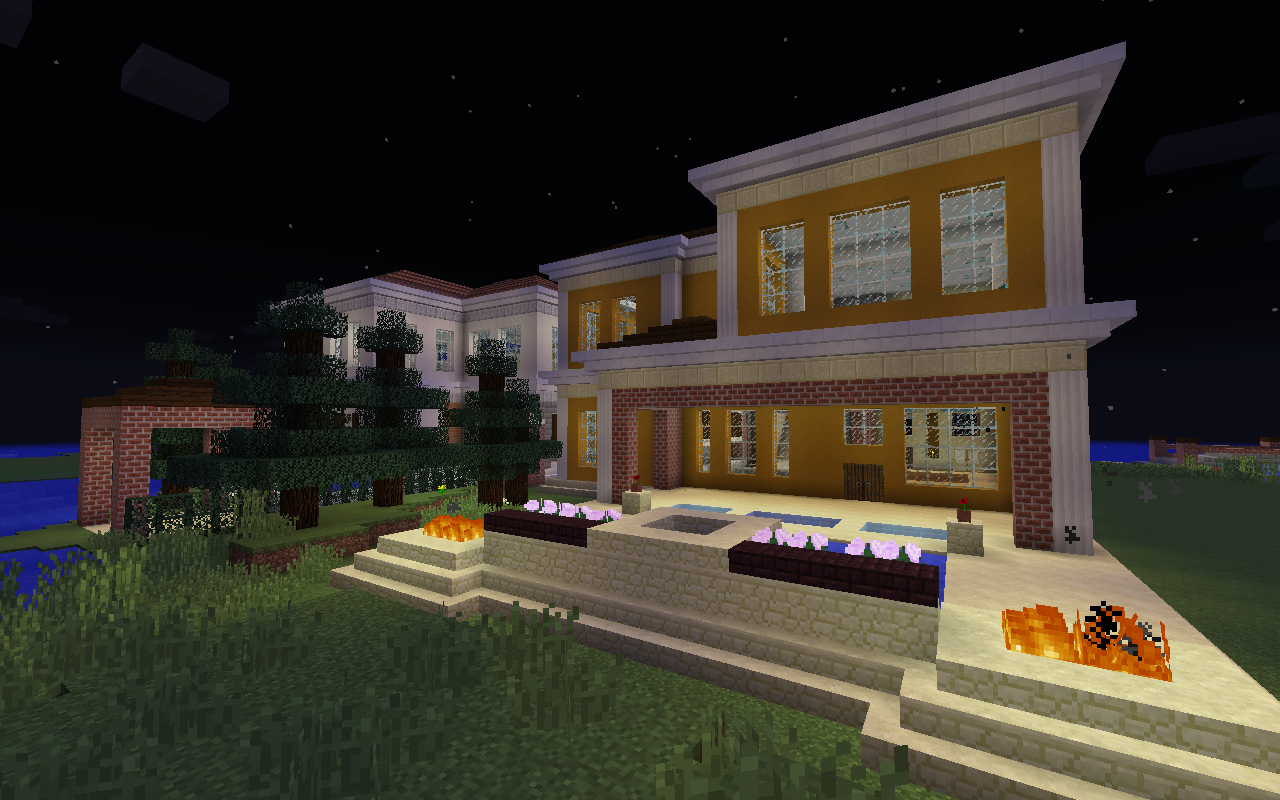 Modern Intricate Homes - Basset Creek Minecraft Map