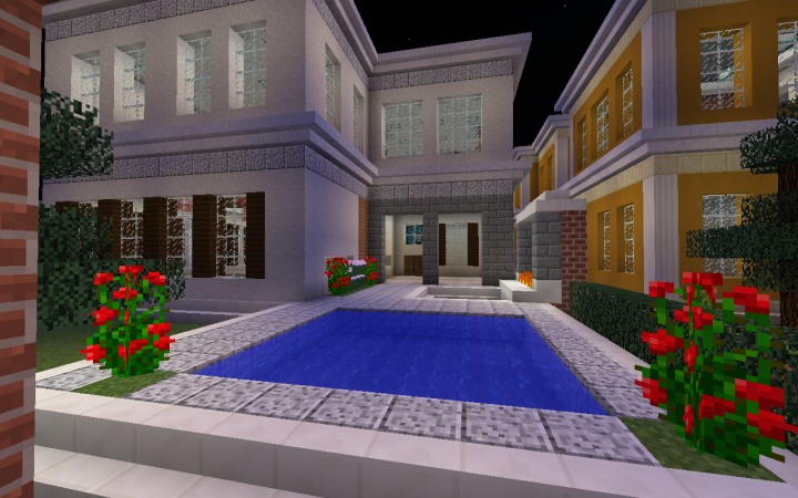 Modern Intricate Homes - Basset Creek Minecraft Map
