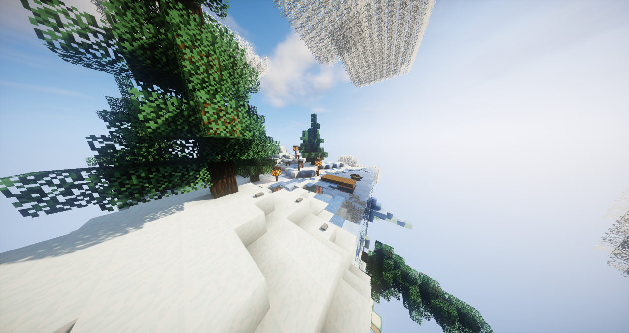 ICE CUBE WORLD Minecraft Map